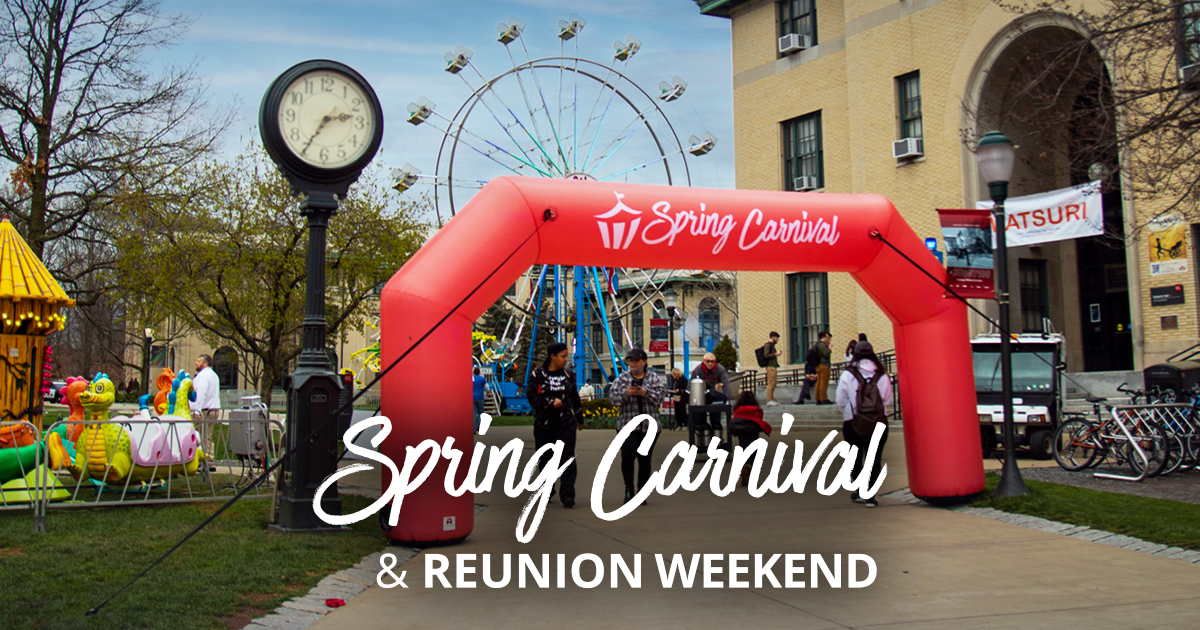 3 Can’t-Miss Reasons to Attend Spring Carnival & Reunion Weekend